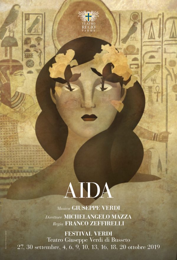 Poster Aida - Teatro Regio di Parma
